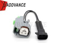 China 2 Pin Auto Wiring Harness EV6 Female Injector Adaptor 18-22AWG 11cm for sale