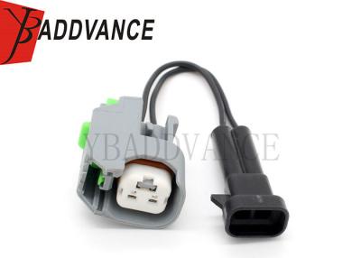 China 2 Pin Auto Wiring Harness EV6 Female Injector Adaptor 18-22AWG 11cm for sale
