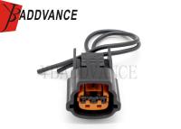 China Waterproof 2 Pin Combination Meter Wiring Pigtail For Nissan Black PBT Connector for sale