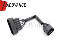 China 6 Pin VDO Female Fuel Injector to Denso Male Connector Wiring Harness 14AWG 11cm for sale