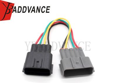 China Precision Ignition Wiring Harness Adapter 4 Pin Male to 5 Pin Male 11cm for Nissan for sale