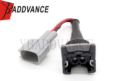 China BC7014 2 Pin Fuel Injector Adapter Harness EV1 Female to Male 11cm Wire Length for Toyota Mazda Subaru for sale