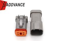 China Deutsch DT Series 4 Pin Receptacle Connector with End Short Cap DT04-4P-E003 DT06-4S-CE01 14-20AWG for sale
