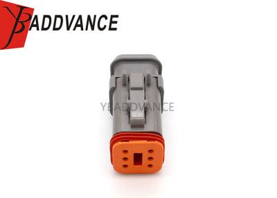 China Deutsch DT06-6S-E003 6 Pin DT Series Female Connector with Wedgelock and Long Cap 16-20AWG for sale