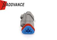 China Deutsch DT06-3S-P006 3 Pin Gray Connector with Short Cap and 120 Ohm Resistor for sale