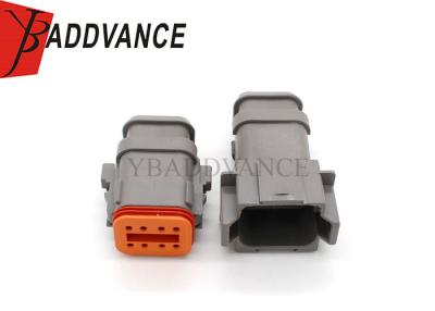 China Deutsch 8 Way Automotive Connector Kit AT04-08PA DT06-08SA Male Female 8 Pin Gray Sealed for sale