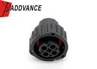 China 4 Pin TE Connectivity AMP Waterproof Connector 2.5mm 1-967325-1 Black for Truck Bus for sale