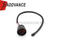 China Deutsch 9 Pin Male to Female Molex Connector Wire Harness Adapter 15cm Length for sale