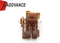 China TE AMP 2289220-1 2 Pin Non-Sealed Female Connector Brown Housing 16-22AWG for sale