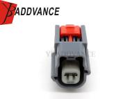 China TE Connectivity AMP Female Waterproof 2 Pin Connector 18-22AWG Grey for Automotive for sale