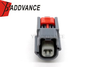 China TE Connectivity AMP Female Waterproof 2 Pin Connector 18-22AWG Grey for Automotive for sale