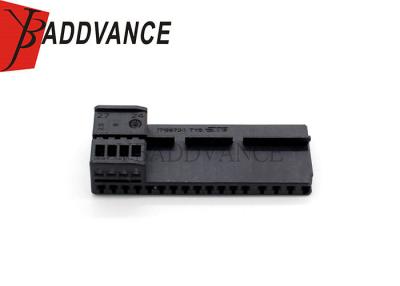 China TE AMP TYCO 1718873-1 Auto 21 Pin Female Connector Black Unsealed 16-22AWG for sale