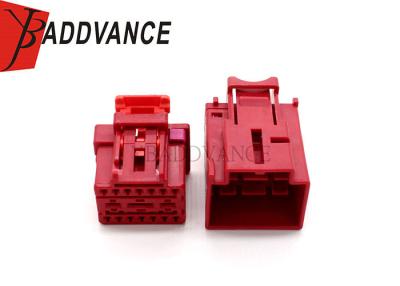 China 17 Pin 4F0972575B Automotive Connector Plug Male Female Red for VW Audi Skoda for sale