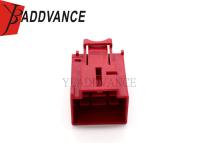 China Skoda VW 17 Pin 4F0972575B Male Cable Connector 16-22AWG Red PBT for sale