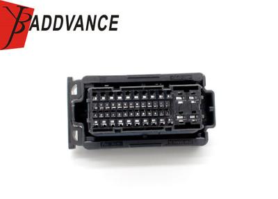 China TE Connectivity AMP 50 Pin Female Unsealed Connector 2298000-1A 100MΩ Black PBT for sale