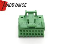 China 16 Pin 2301695-3 B Automotive Electrical Connector Female Green 100MΩ Insulation for sale