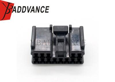 China Black 13 Pin Female Non-Sealed Automotive Connector Housing 13-1-1 150°C for sale