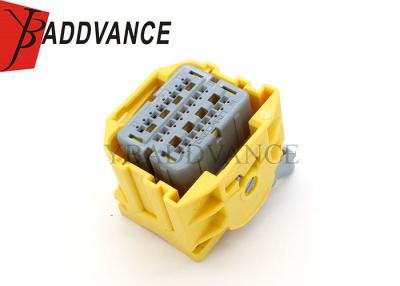 China 24 Pin Yellow TE Connectivity AMP Connectors With Terminals for sale