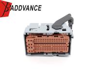 China 95 Position PA66 GF33 Automotive Electrical Connector - 4A Current Rating, Grey Color for Delphi Systems for sale