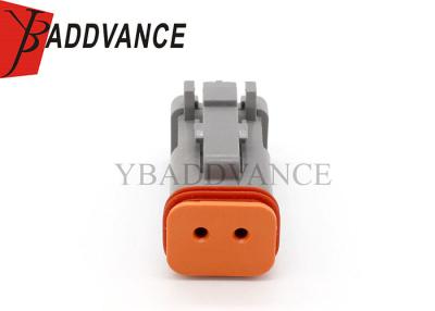 China Deutsch DT06-2S-C017 2 Pin Female Connector Plug Sealed 1.59mm Pin Diameter for sale