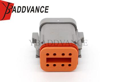 China Deutsch DT06-08SA-E003 8 Position Female DT Connector with Short Cap 16-22AWG for sale