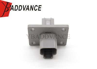 China Deutsch DT04-2P-L012 2 Pin DT Connector Gray IP68 Sealed Panel Mount 1.59mm Pin for sale