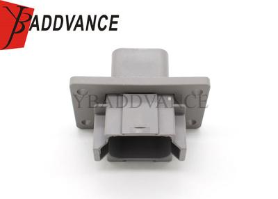 China DT04-8P-L012 8 Pin Male Receptacle Connector with Flange Gray 13A for sale