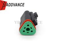China Deutsch DT06-3S-E004 3 Way Black Female Plug Connector 250V 16-22AWG for sale