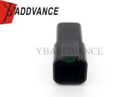 China DT04-6P-E004 Black DT Series Deutsch 6 Pin Male Connector Sealed 125C for sale