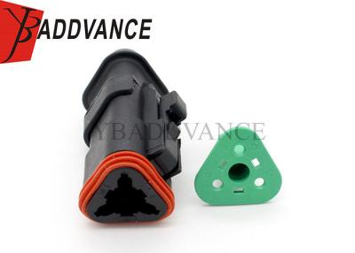 China DT06-3S-EP11 Deutsch DT Series 3 Socket Plug With Shrink Boot Adapter for sale