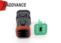 China DT06-6S-EP11 Deutsch TE Connectivity 6 Socket Plug With Shrink Boot Adapter for sale