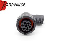 China 1-1813344-1 7 Position Tyco Circular Connector Female Sealed for Scania Truck for sale