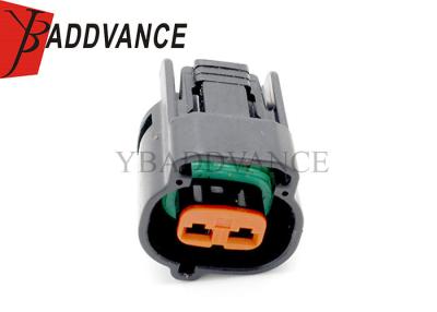 China Sumitomo 6195-0062 Female 2 Pin Waterproof Connector Housing Sealed PBT Black for sale