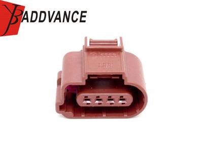China 4 Way Female Oxygen Sensor Connector 8KO 973 704 Brown 16-20AWG For VW Audi for sale