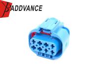 China AMP MCP 2.8 Series 8 Pin Female Connector Housing Blue 2.8mm Sealed for sale