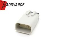 China 12 Pin Male Electrical Connector 33482-6306 White Sealed Plastic 16-22AWG for sale