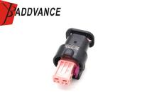 China 2 Pin Female Waterproof Connector Housing 2236114-1/4K0973702B for 16-22 AWG Wire -40°C to 120°C Operating Range for sale