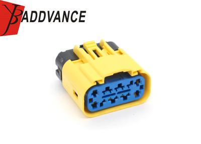 China 14 Pin Sealed FCI Auto Waterproof Connector 1855-0107919A PBT Yellow 16-22AWG for sale