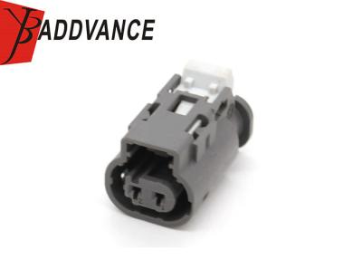 China TE Connectivity AMP Connector 2 Pin Female Gray PBT Housing 16-22AWG Sealed for sale