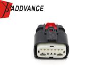 China 160111-6006 12 Pin Female Black MX-150 Sealed Automotive Housing Connector PBT for sale