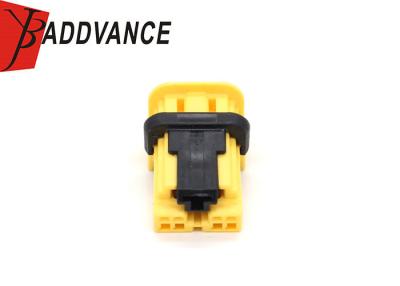 China MX37004SP3 4 Pin Yellow Female Sealed Wire Harness Connector PA66 2.2mm Pitch for sale