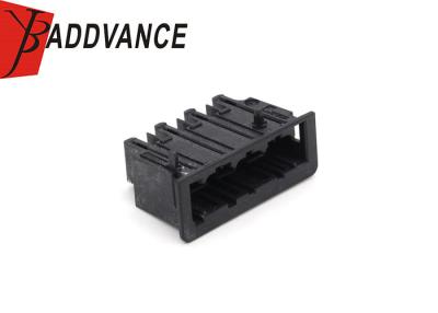 China 6 Pin Black Male Auto Electrical Wire Harness Connector Housing PBT 16-22AWG for sale