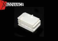 China 44 Pin Female White Auto Electrical Wire Connector Housing for sale