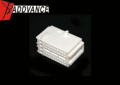 China 44 Pin Female White Auto Electrical Wire Connector Housing for sale