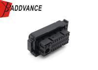 China TE 49 Pin Black Female Waterproof Automotive Connector PBT-GF20 16-22AWG for sale
