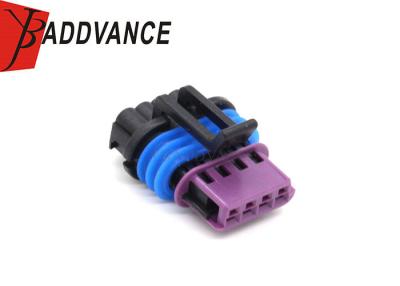 China 4 Way GF-10 Female Waterproof Automotive Connector Housing Black 16-22AWG for sale