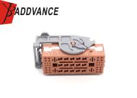 China 51 Pin Female Electrical Connector Sealed Brown for sale