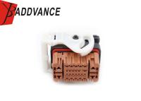China 0988330520 Female PBT 27 Pin Automotive Connector with 2.54mm Pitch for Truck Bus Applications for sale