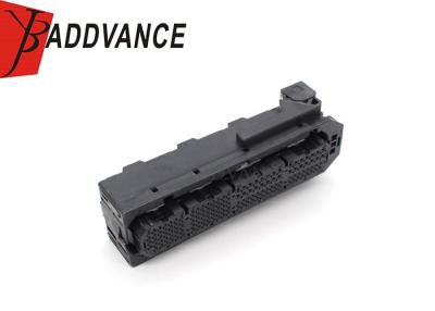 China TE 140 Pin PBT Black Waterproof Automotive Electrical Connector Housing Female 16-22AWG for sale