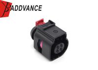 China 4H0973712B 4-Way Female Waterproof Connector Housing for VW AUDI - 16-22 AWG Wire Size, -40°C to 120°C Operating Range for sale